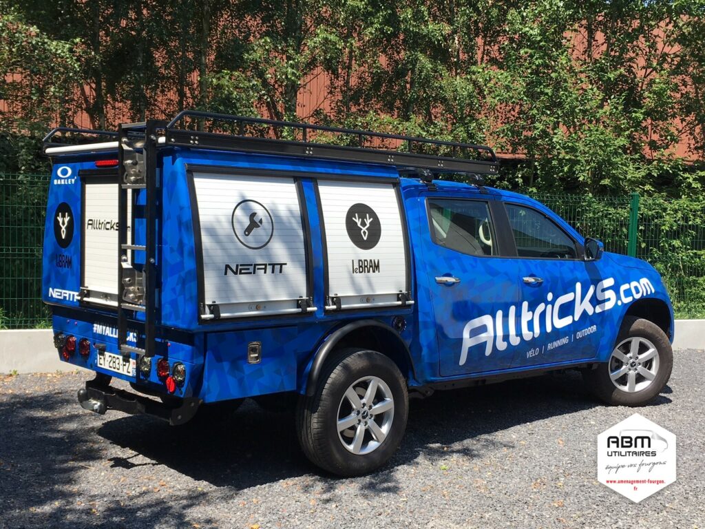 Cellules atelier personnalisées pour pick up › ABM utilitaires