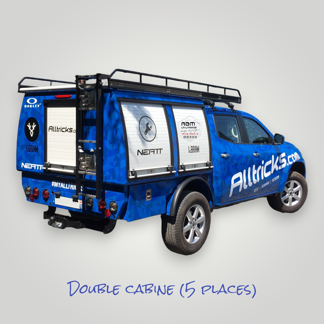 Cellules atelier personnalisées pour pick up › ABM utilitaires