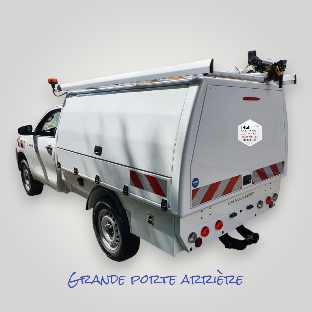 Cellules atelier personnalisées pour pick up › ABM utilitaires