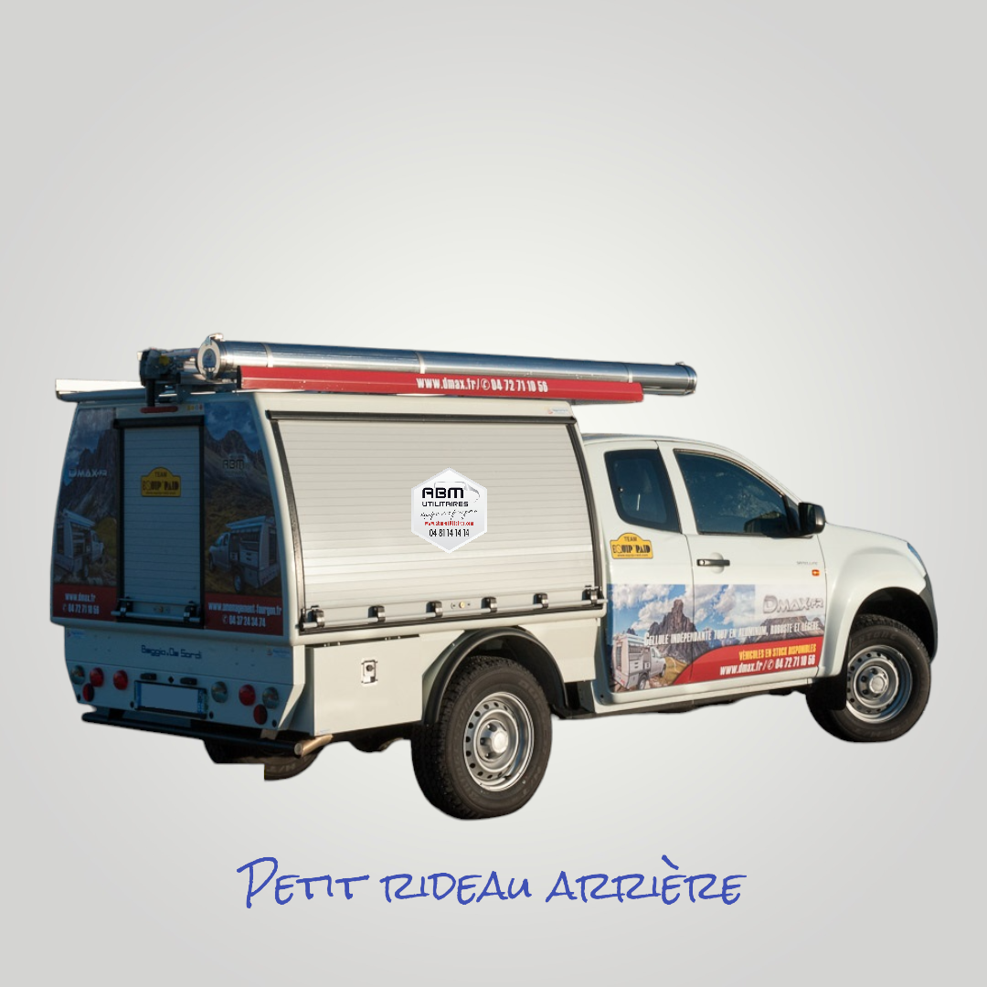 Cellules atelier personnalisées pour pick up › ABM utilitaires